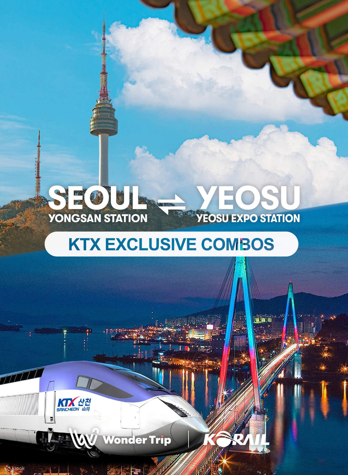 Seoul - Yeosu | KTX Exclusive Combos - Klook